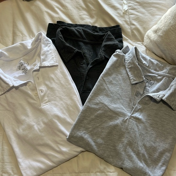 true classics | Shirts | Mens True Classic 3 Pack Polos Large Includes ...
